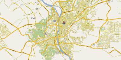 Karte von Kairo - Karten Kairo (ägypten)